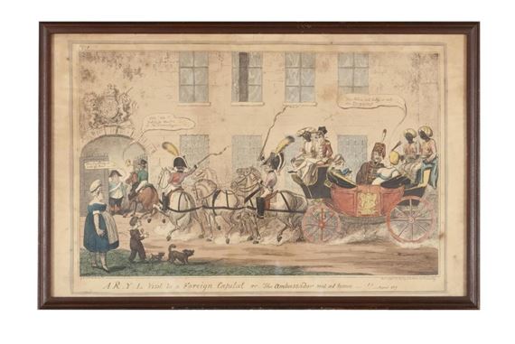 George Cruikshank | POLITICAL CARTOON | MutualArt