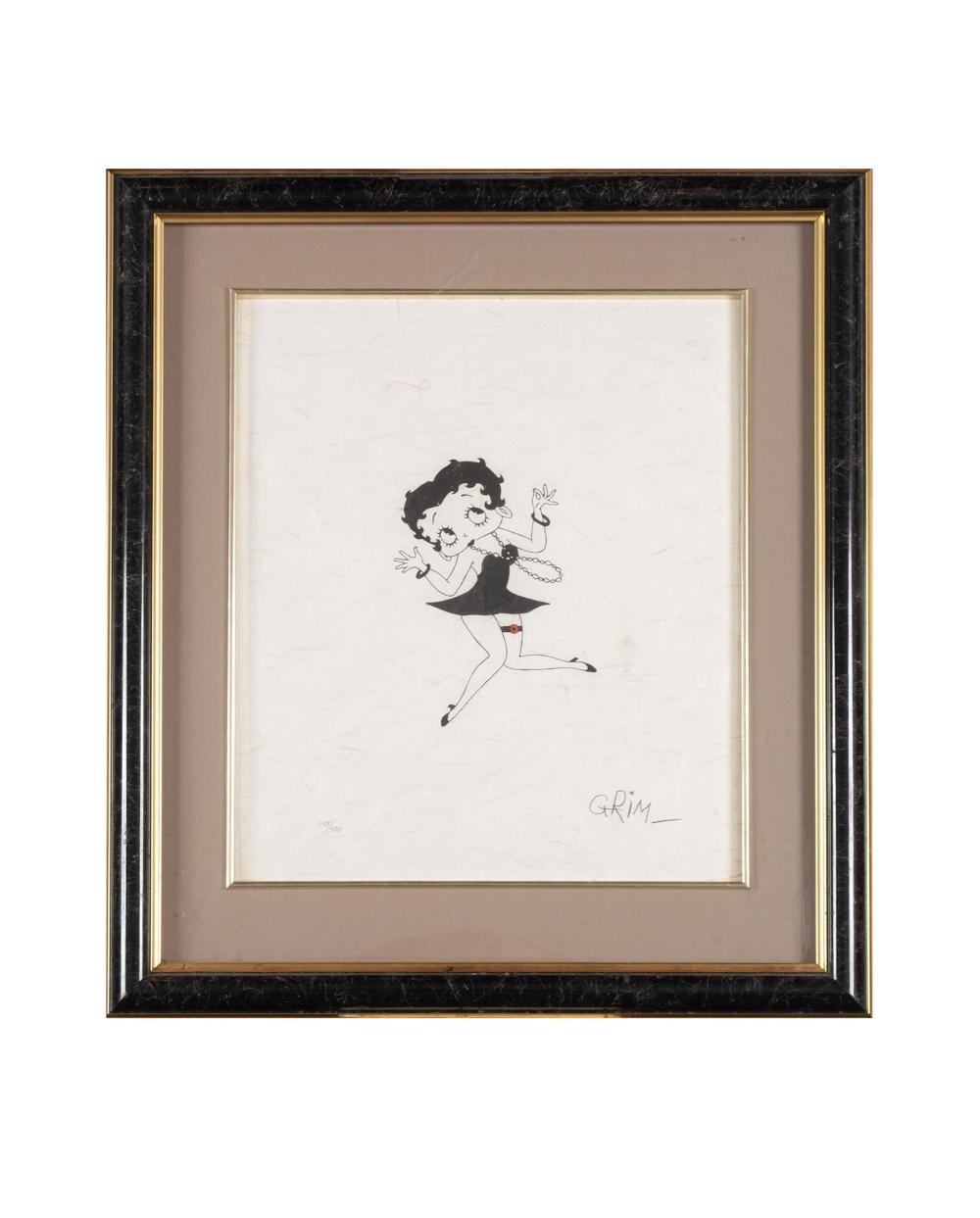 Grim Natwick | Full-body rendition of Betty Boop | MutualArt