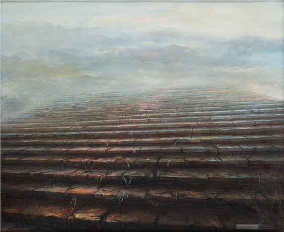 Jerzy T. Mroz | Stairs (1985) | MutualArt