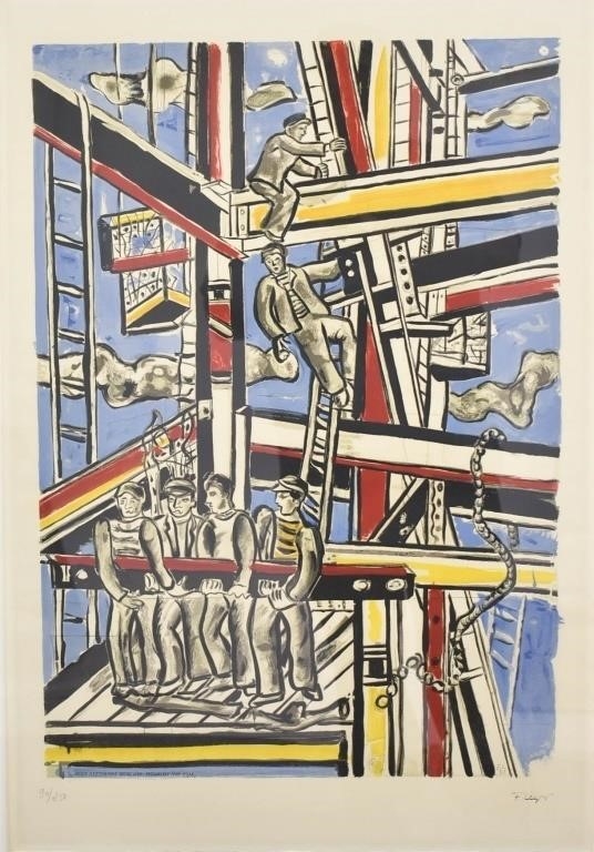 Fernand Léger | Construction Workers | MutualArt
