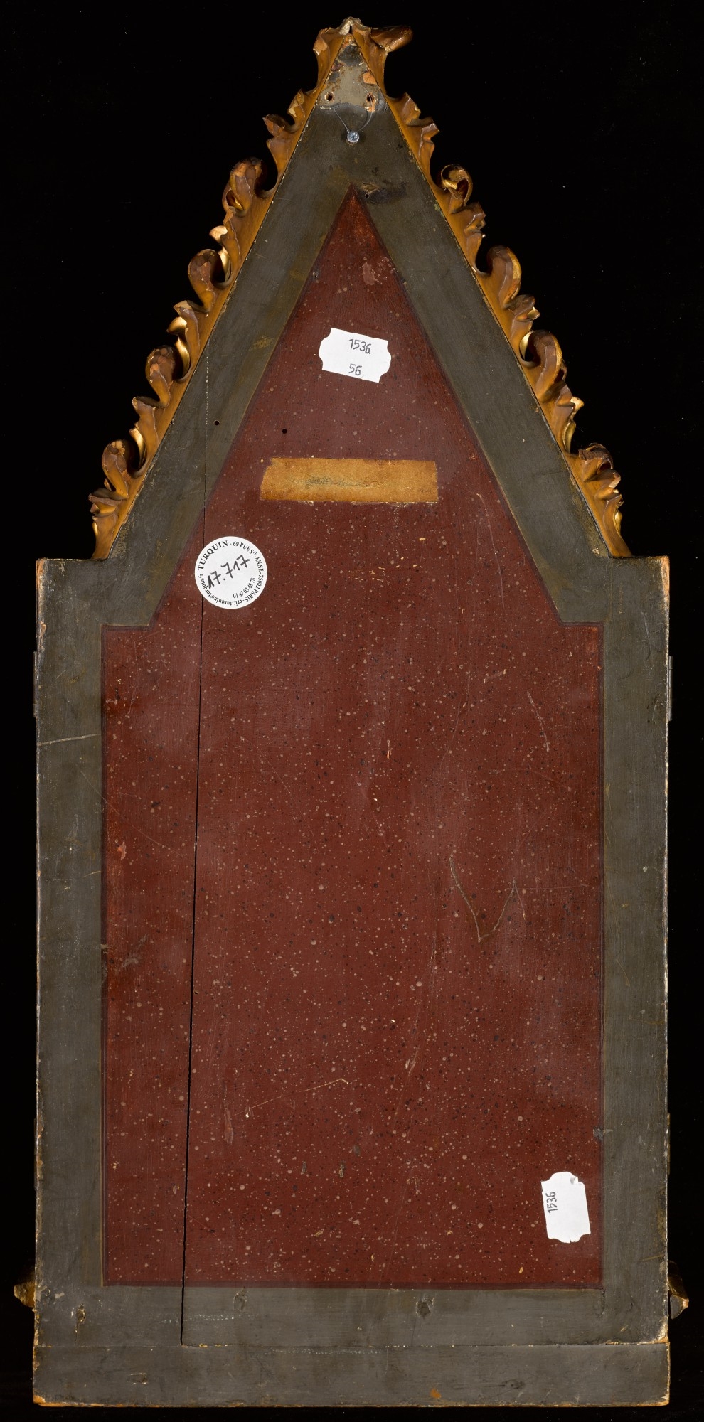 Master of San Jacopo a Mucciana | A portable triptych: The Madonna and Child flanked by saints ...