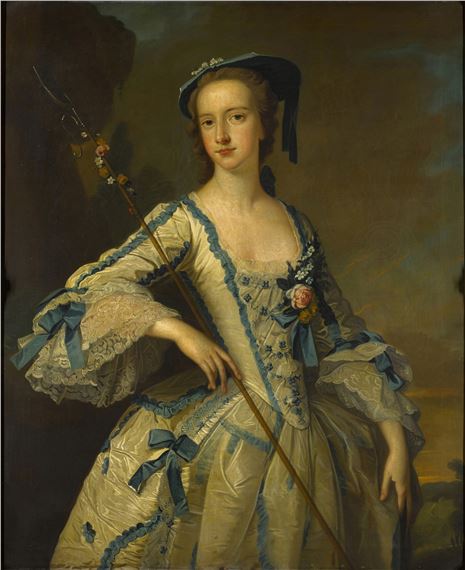 Thomas Hudson | Portrait of Lady Elizabeth Yorke, Lady Anson (1725-1760 ...