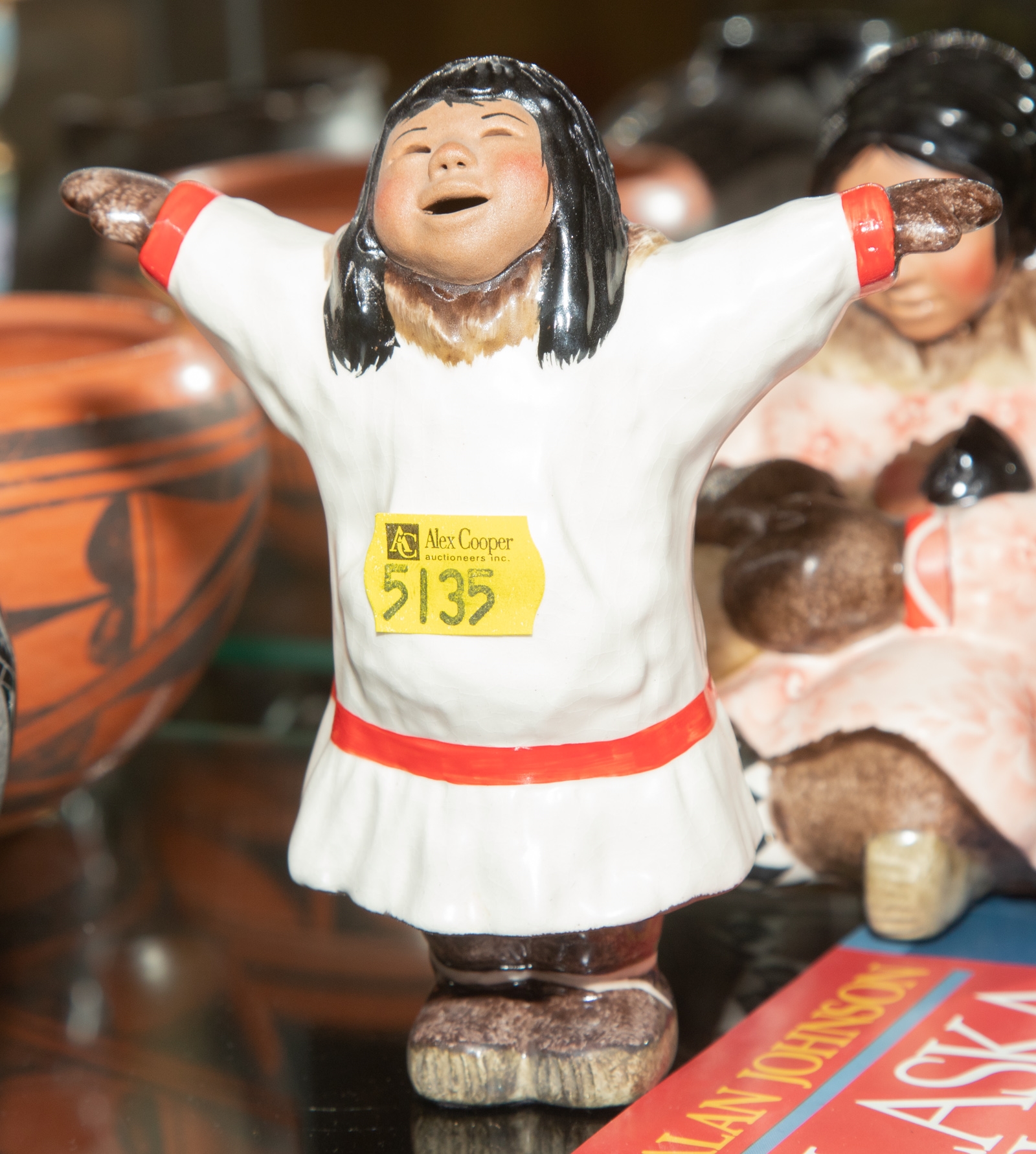 C. Alan Johnson | FOUR ALASKA FIGURINES | MutualArt