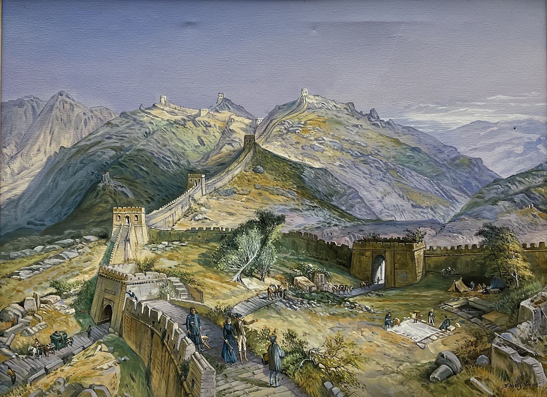 Edgar Santos Nucum | The Great Wall of China | MutualArt