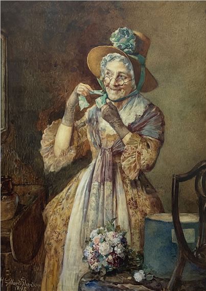 Henry Gillard Glindoni | THE PRELUDE (1900) | MutualArt