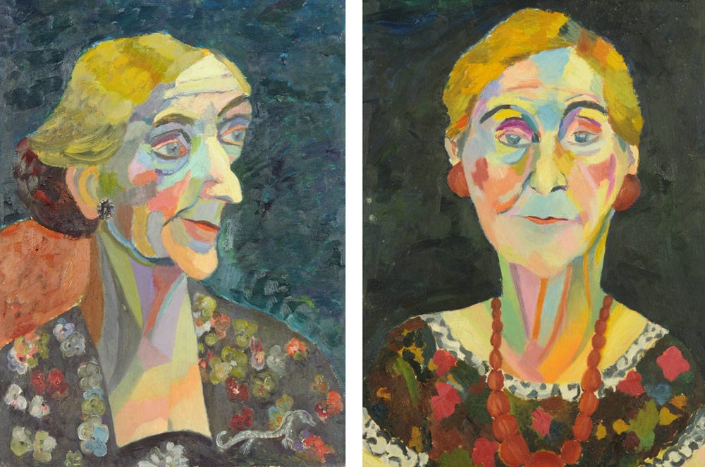 Audrey Harling | Houlder length portraits of elderly women. | MutualArt