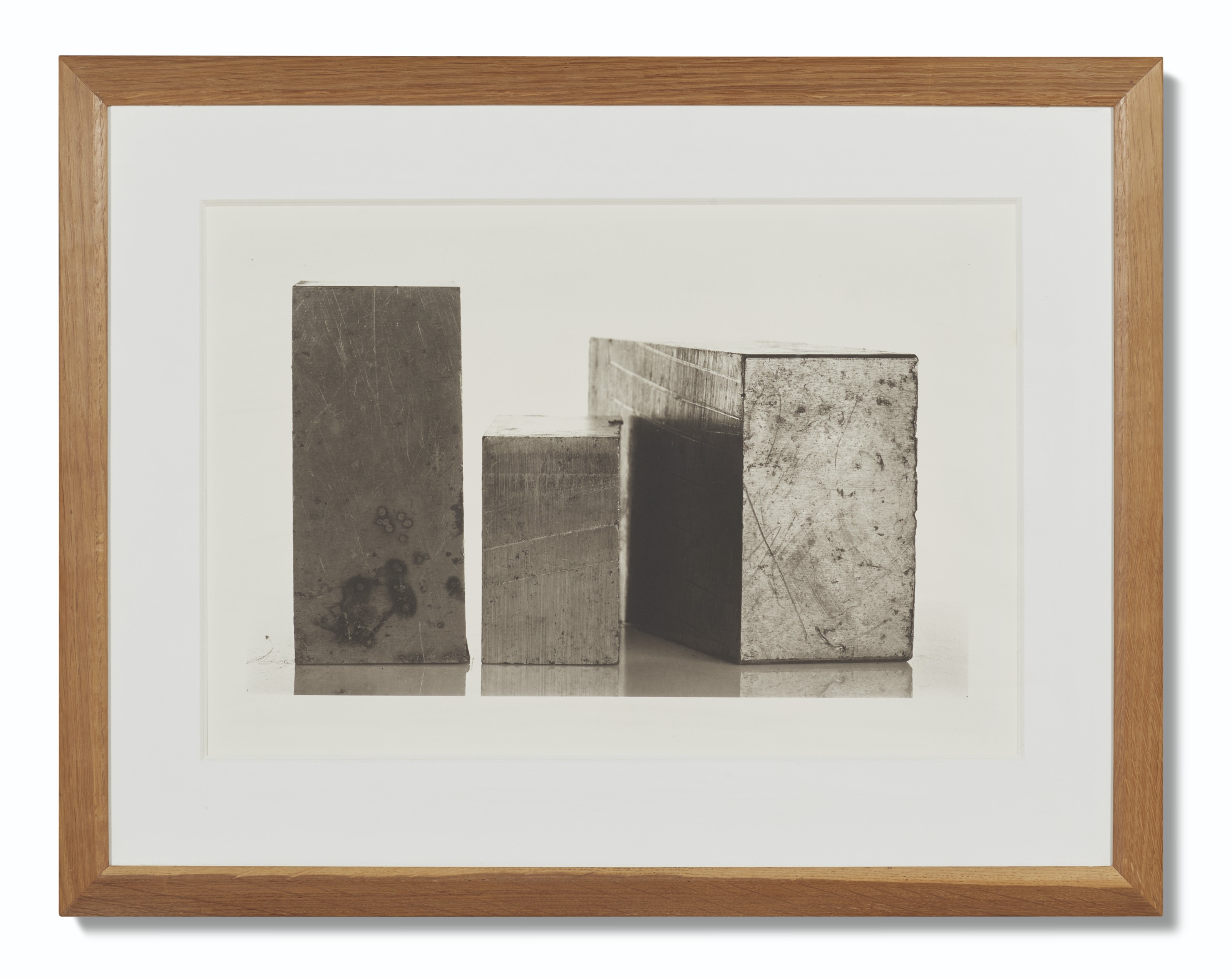 Irving Penn | Three Steel Blocks (1980 - 1981) | MutualArt