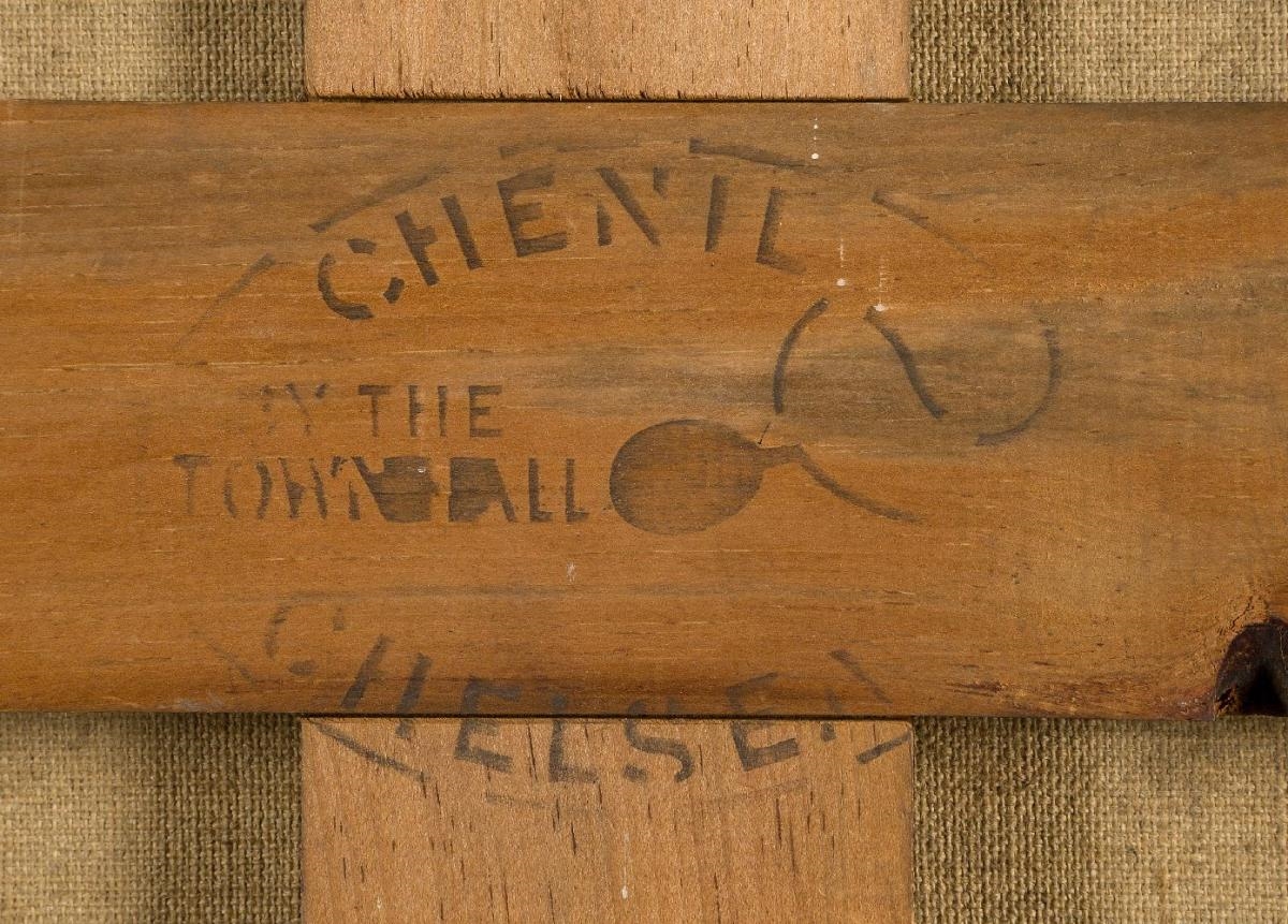 Sir William Rothenstein | Mother and child in an interior with a vase ...