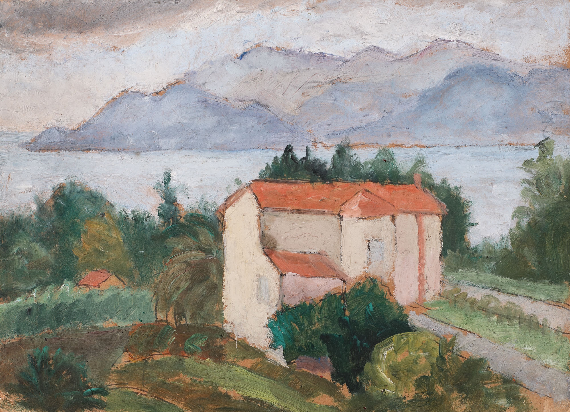 Theodor Pallady | Peisaj din Bretania | MutualArt