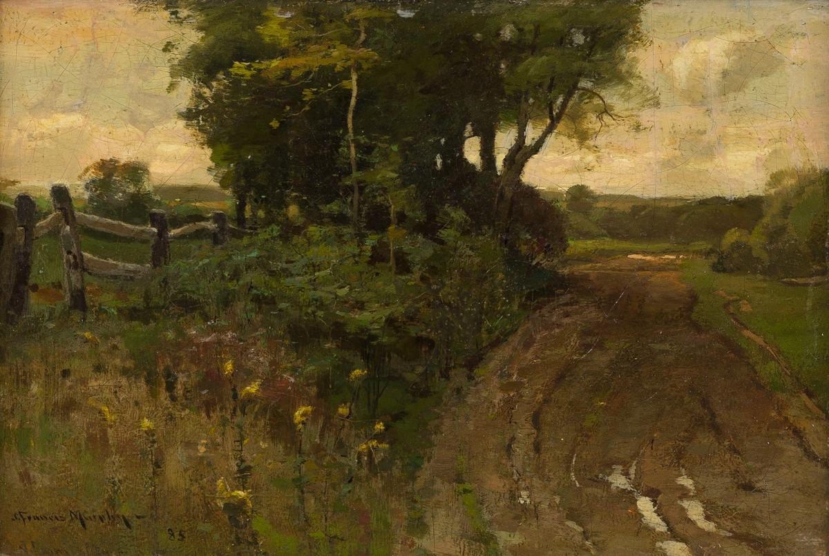 John Francis Murphy | House with a Stonewall | MutualArt