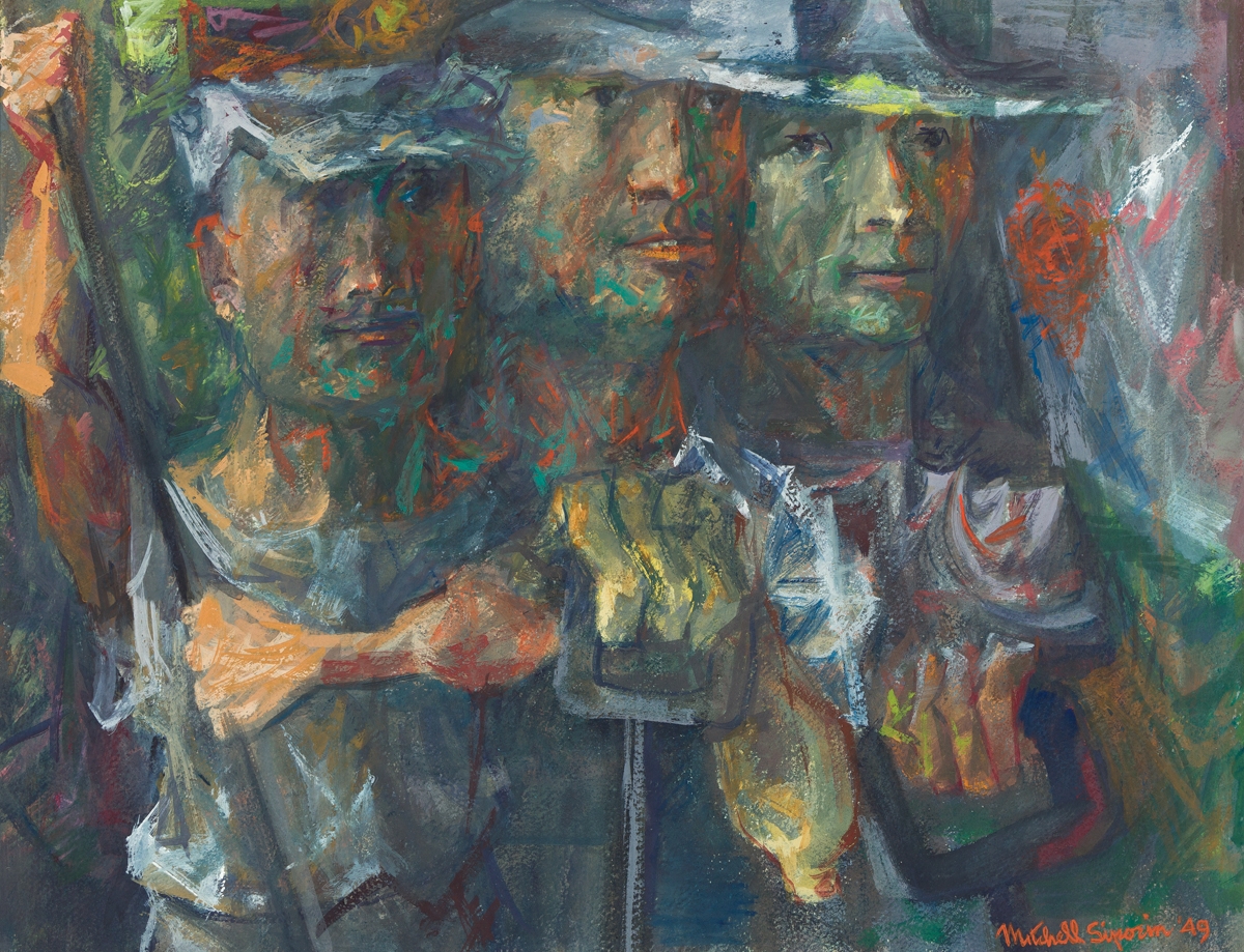 Mitchell Siporin | The Steel Puddlers. (1949) | MutualArt