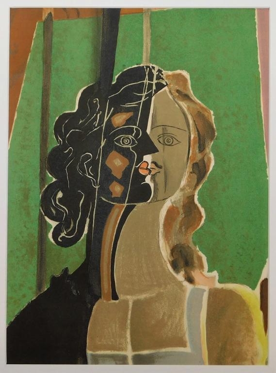Georges Braque | Abstract Woman Portrait | MutualArt