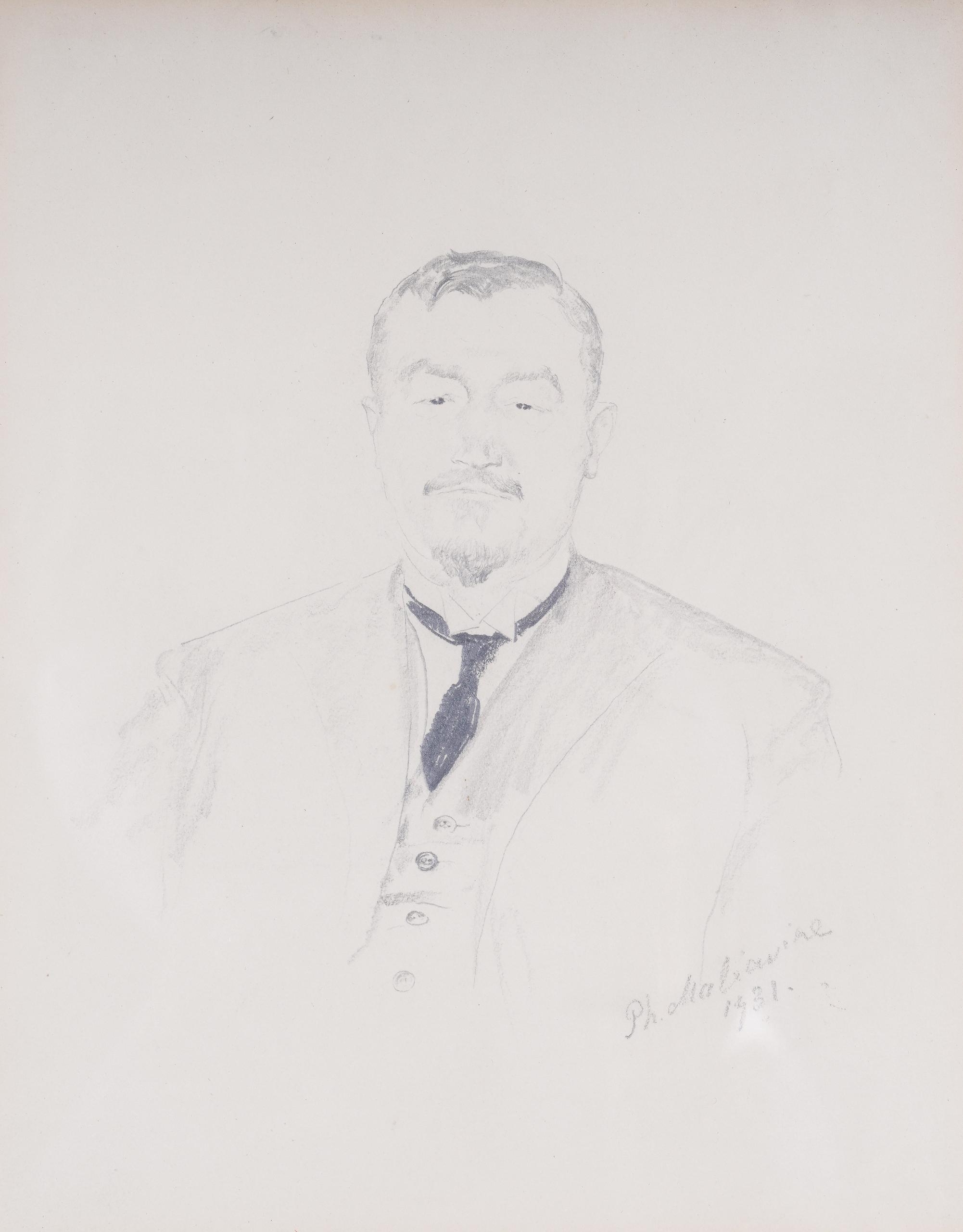 Philip Malyavin | Portrait of the famous writer Alexander Ivanovich ...