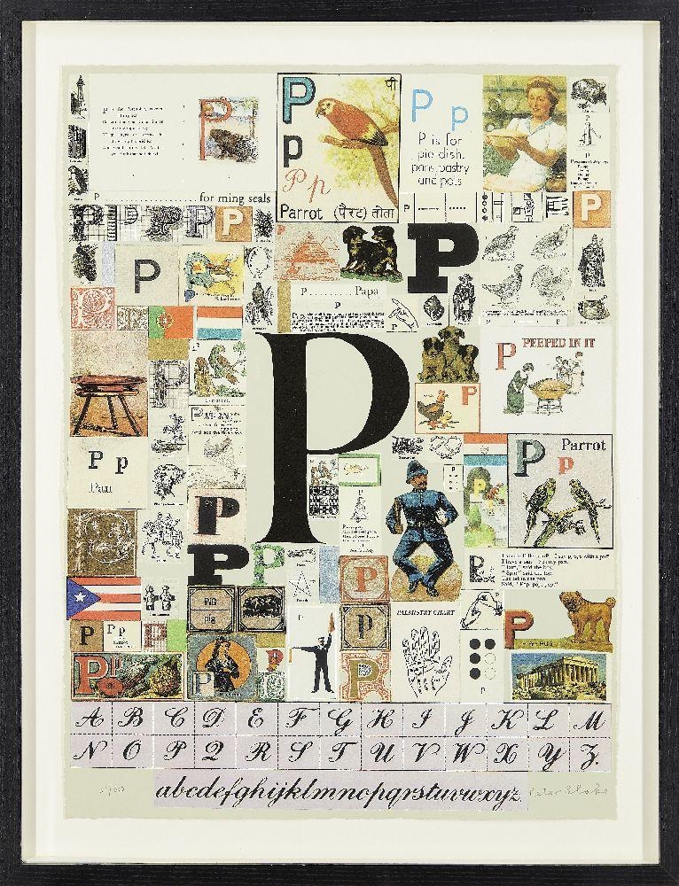 Peter Blake | The Letter 'P (2007) | MutualArt
