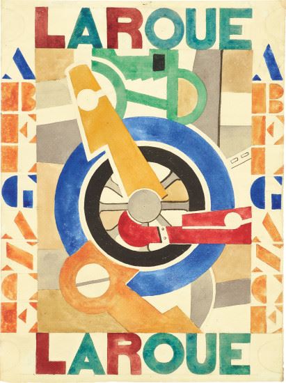 Fernand Léger | La Roue (Projet d'affiche pour La Roue D'Abel Gance ...