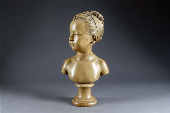 Julien Monier | Portrait en buste de mademoiselle Louise Brongniart ...