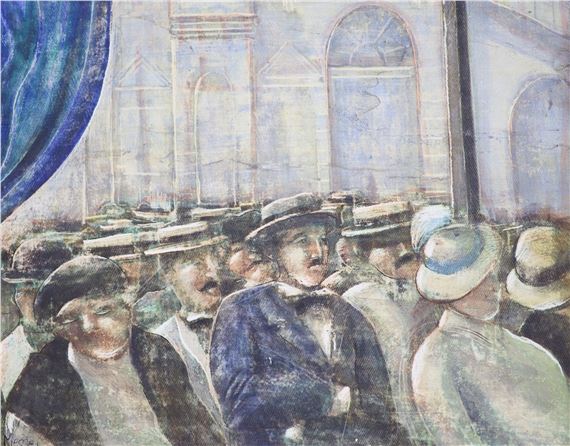 Peter Messer | Wilfred Owen 1916 | MutualArt