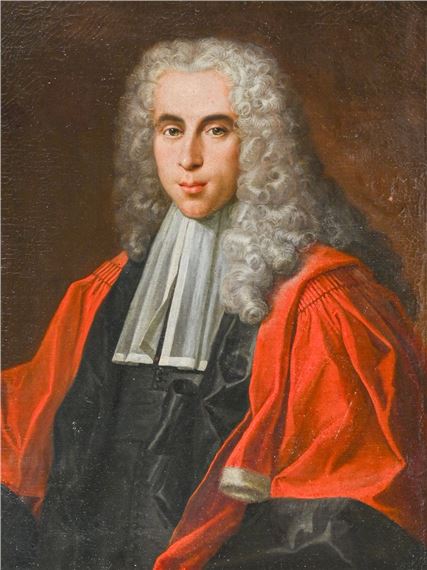 French School, 18th Century | Portrait of a Magistrate in Gown | MutualArt