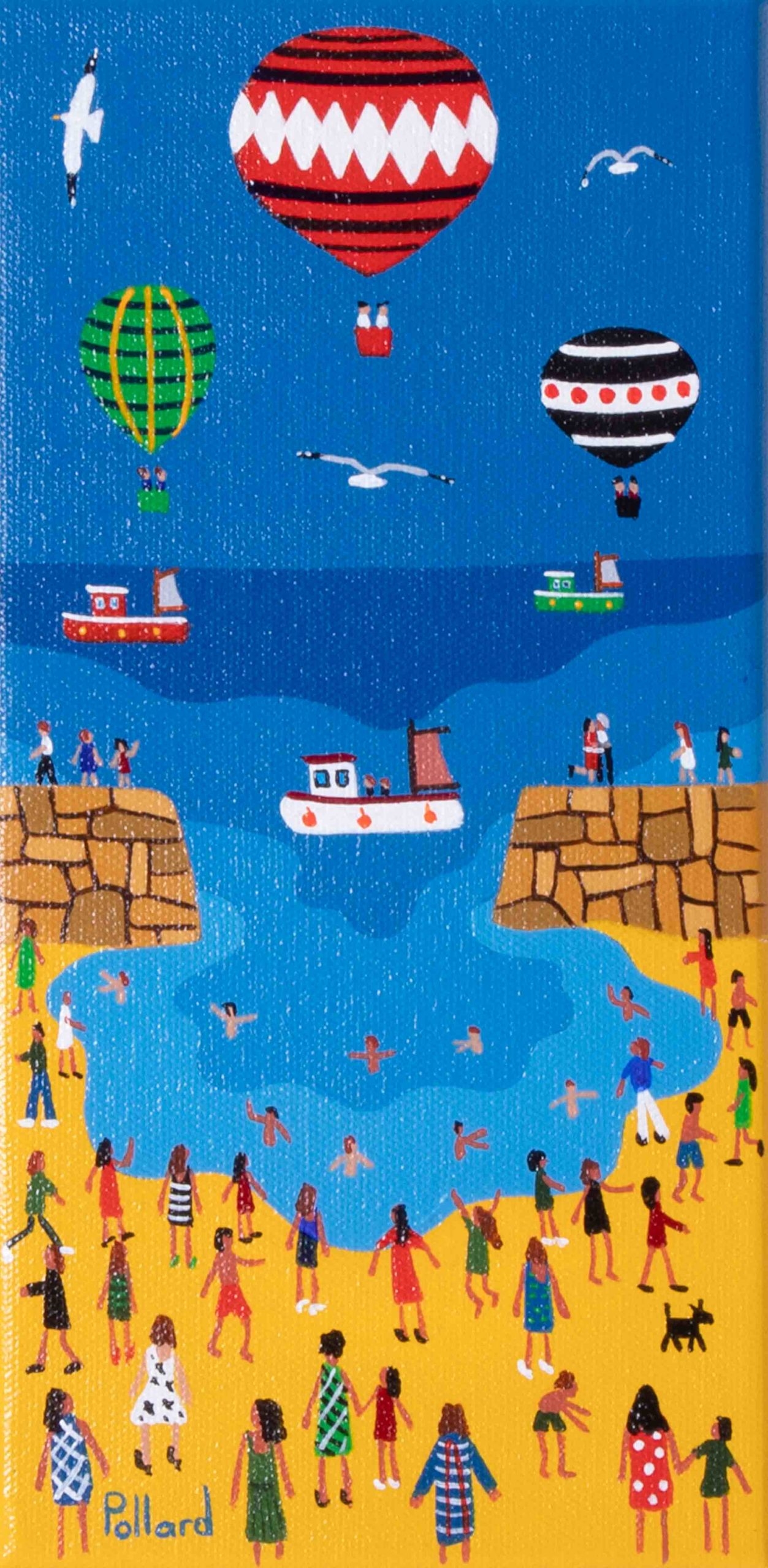 Brian Pollard | SNOW AT ST IVES | MutualArt