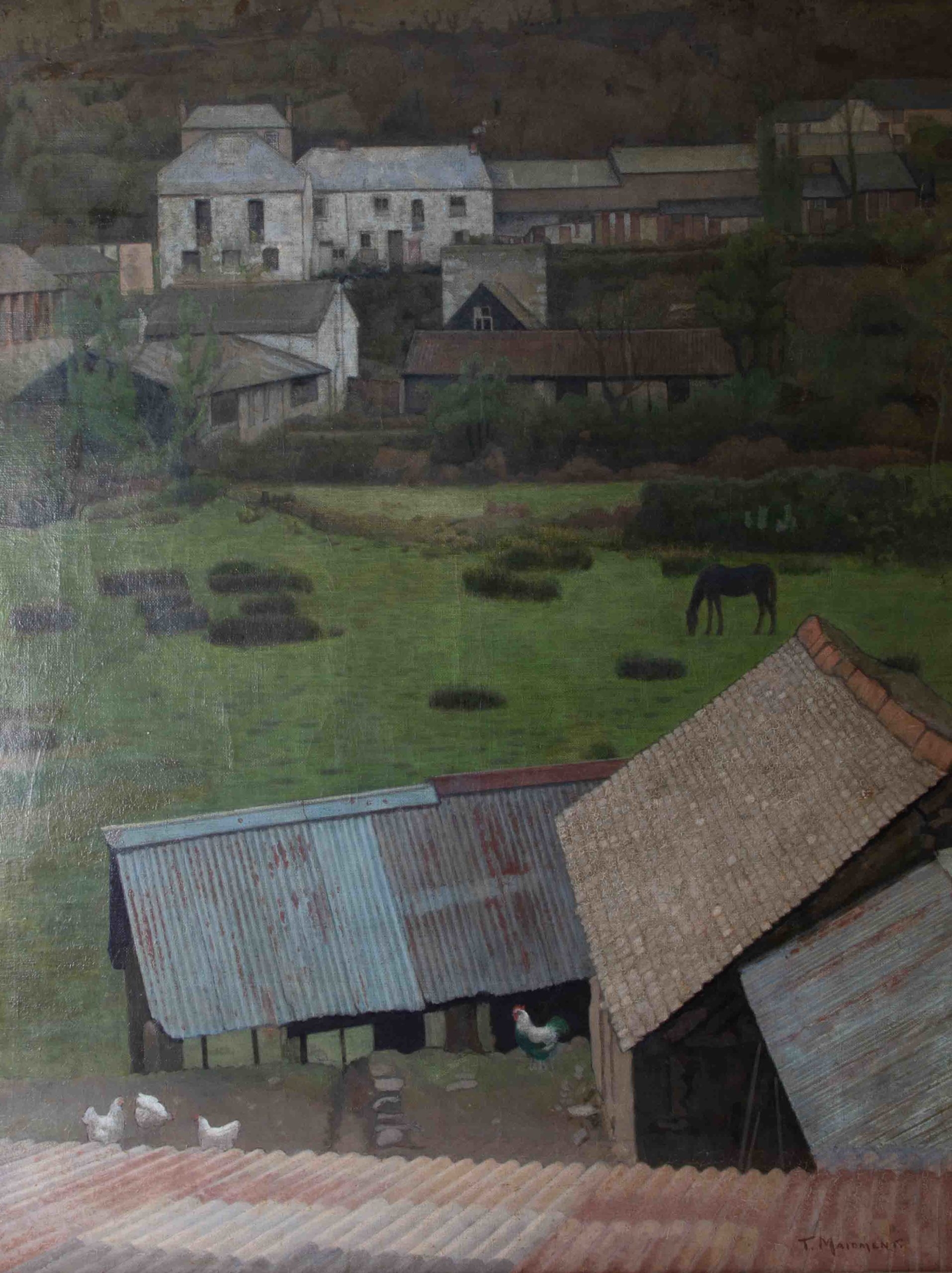 Thomas Maidment | Cornish Barns | MutualArt