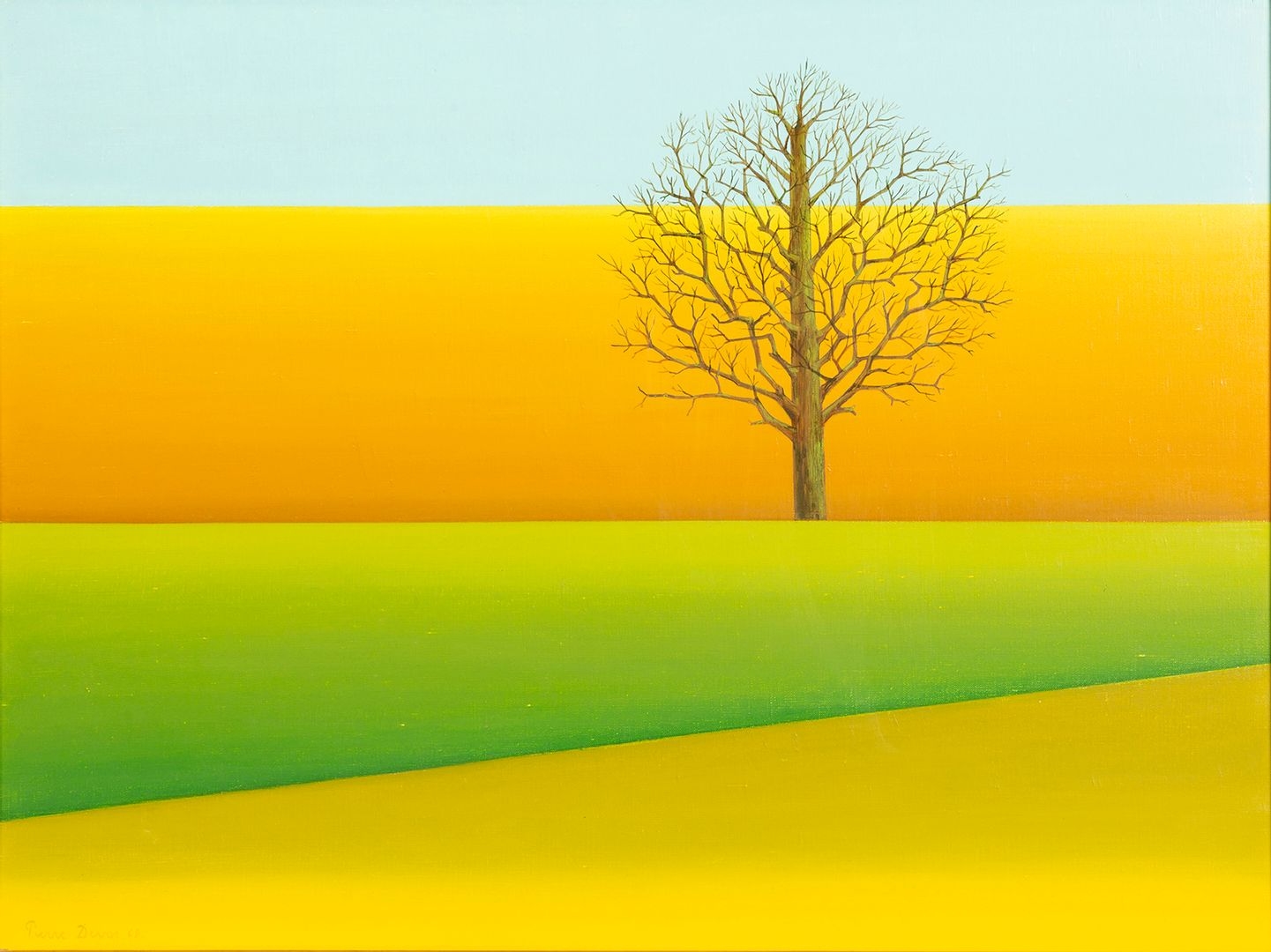 Pierre Devos | L'arbre (1969) | MutualArt