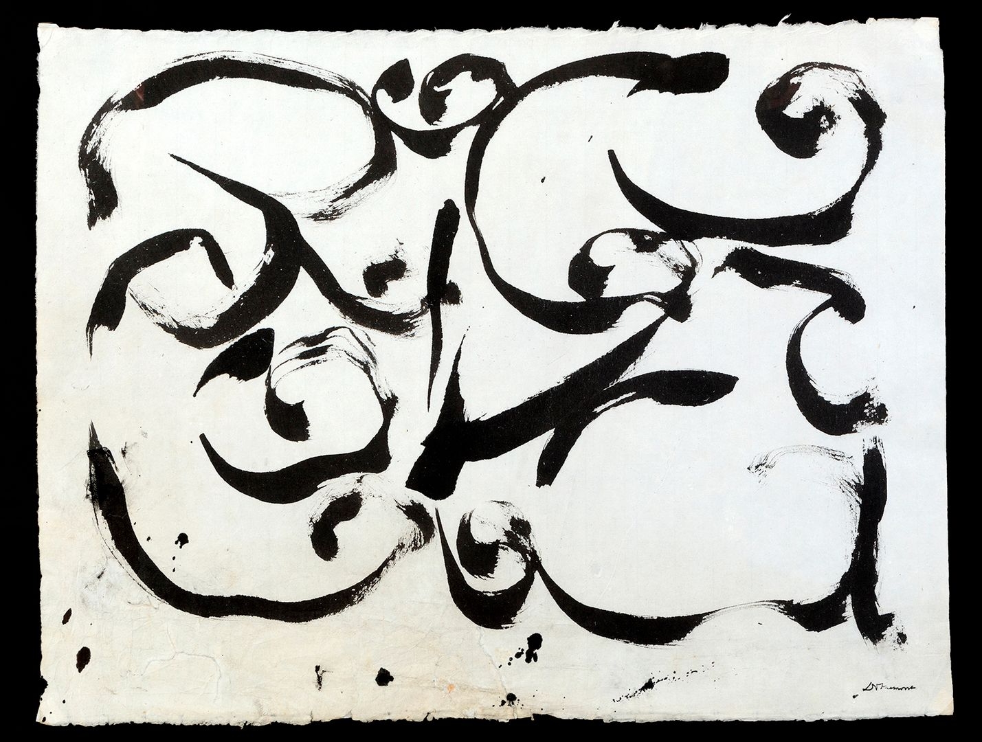 Christian Dotremont | Logogramme à texte incertain (1972 - 1973 ...