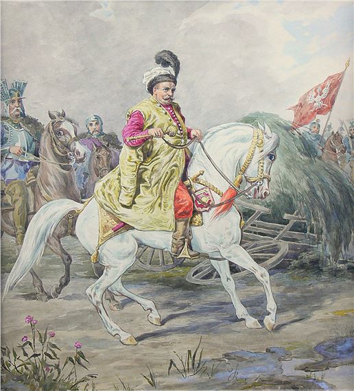 Josef Brodowski Jr. | Juliusz Kossak jako Jan III Sobieski (1860 - 1880 ...