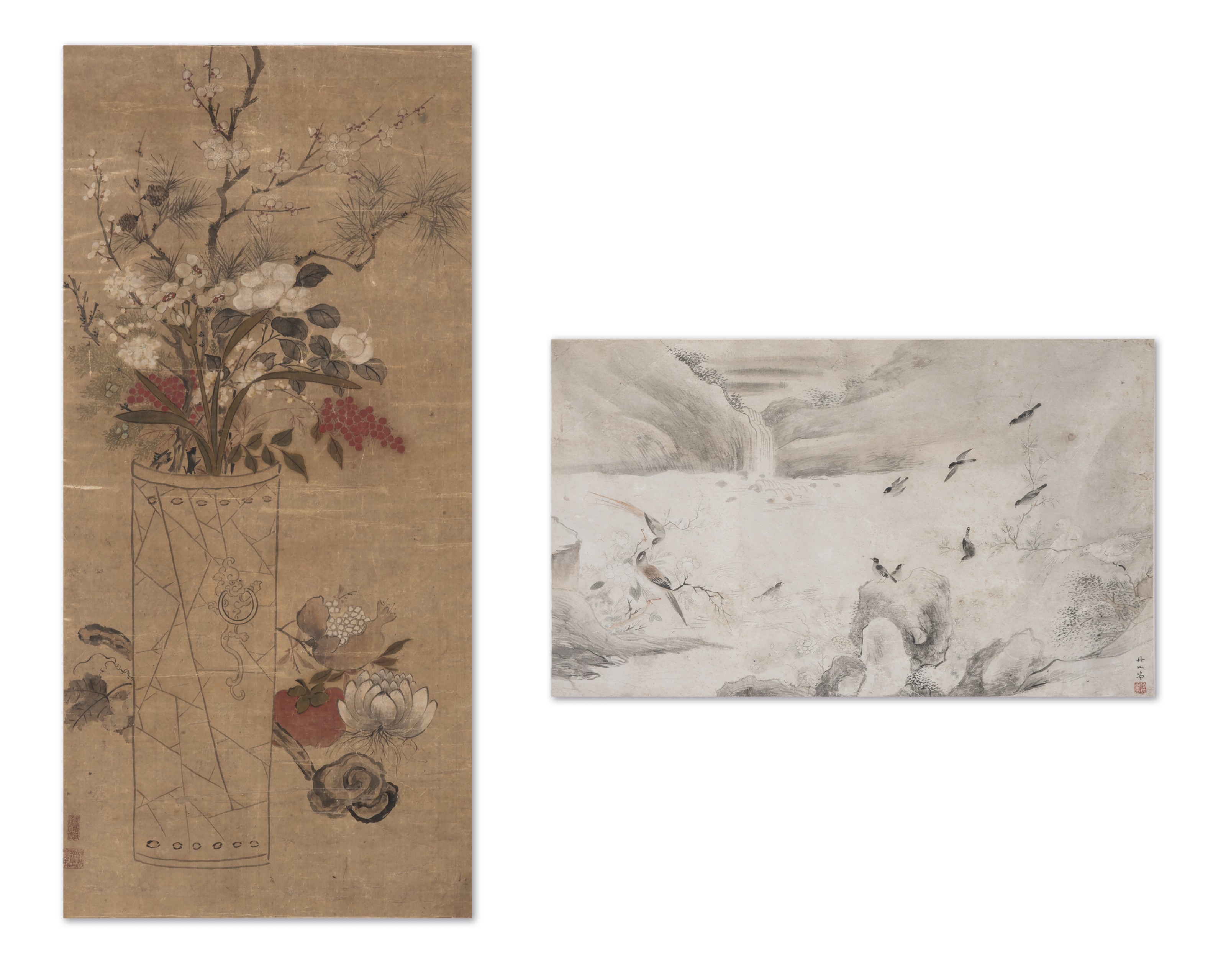 He Chong | Characters A set of four (1880) | MutualArt