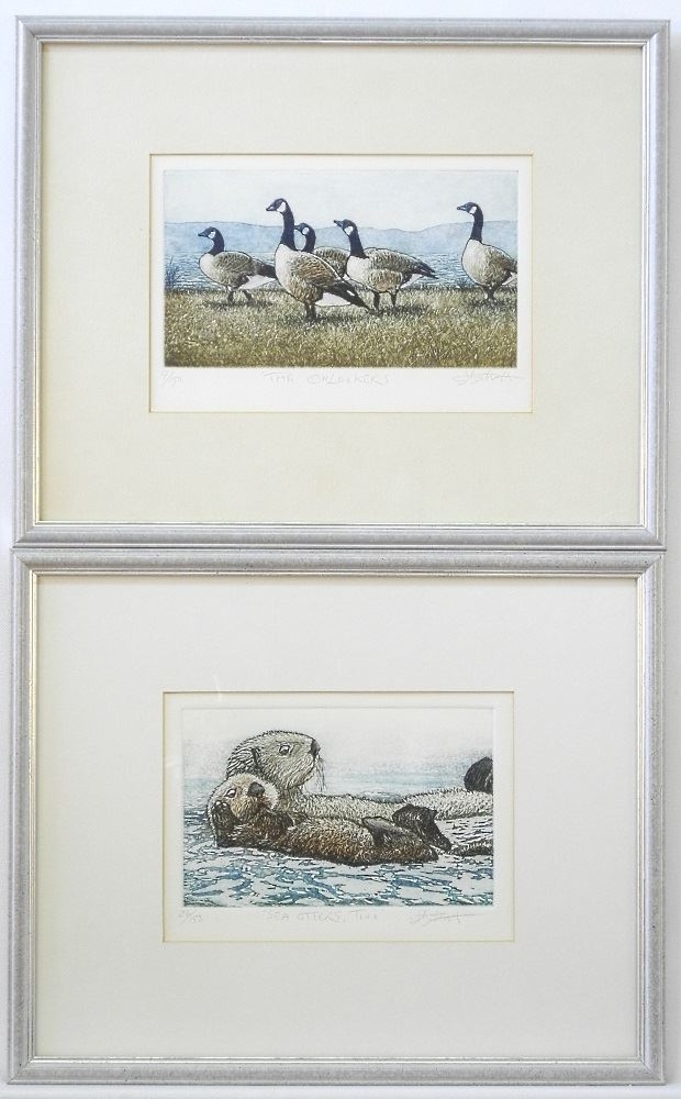 Geoffrey David Markovich | Sea Otters & Onlookers | MutualArt