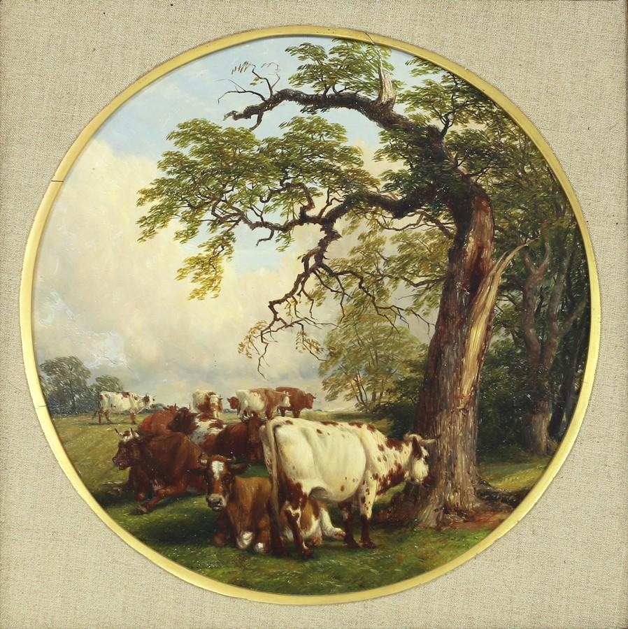 Thomas Baker | Cattle (1862) | MutualArt