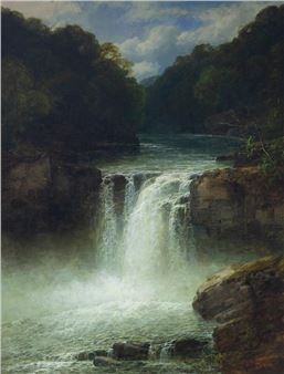 John Brandon Smith | WATERFALL (1875) | MutualArt