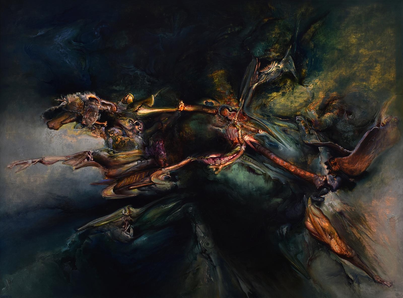 James Gleeson | THE BEHAVIOUR OF PROPITIOUS ENERGIES (1992) | MutualArt