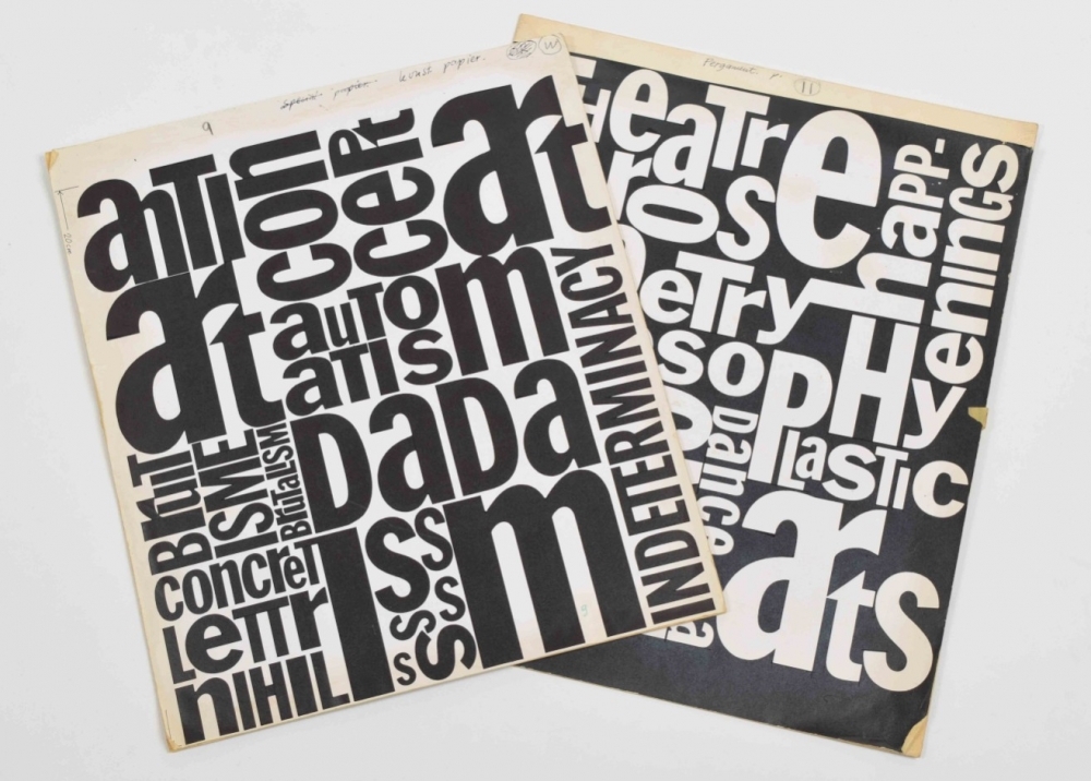 George Maciunas | Text boards (1964) | MutualArt