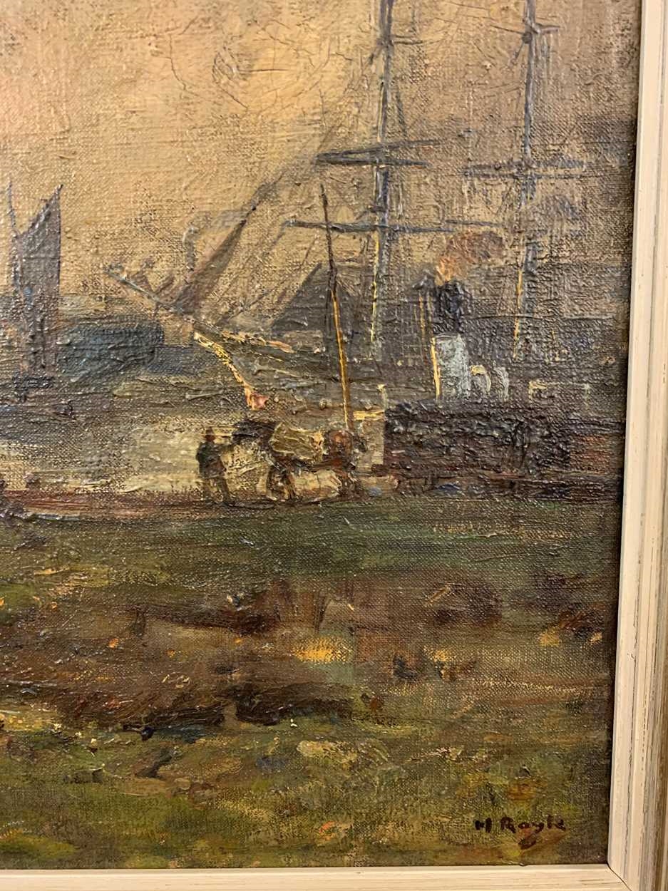 Herbert Royle | Birkenhead Docks, Liverpool | MutualArt