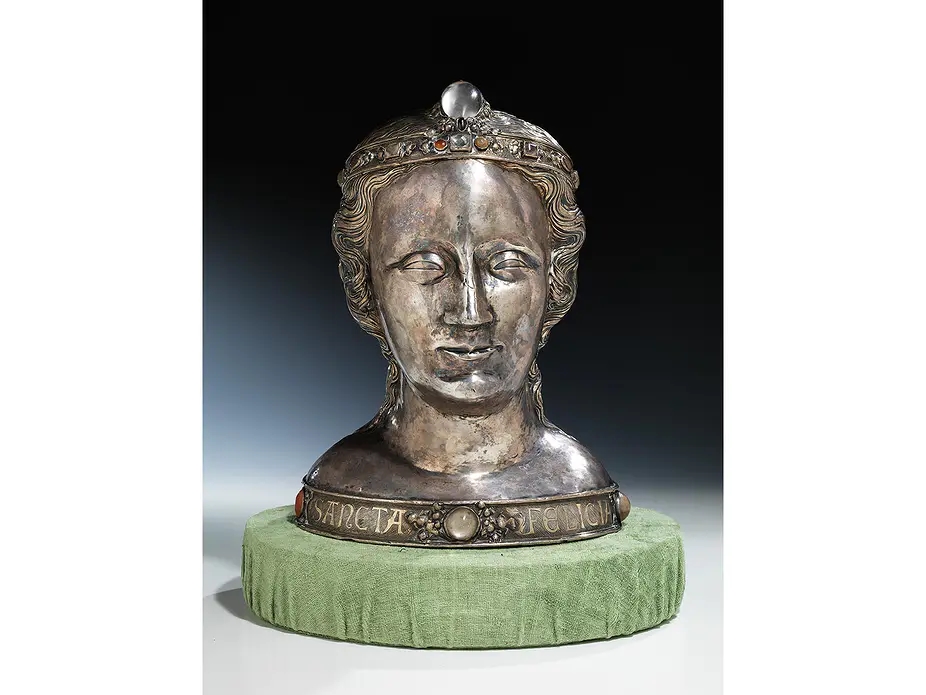 Spanish School, 15th Century | Reliquary of Saint Felicia | MutualArt