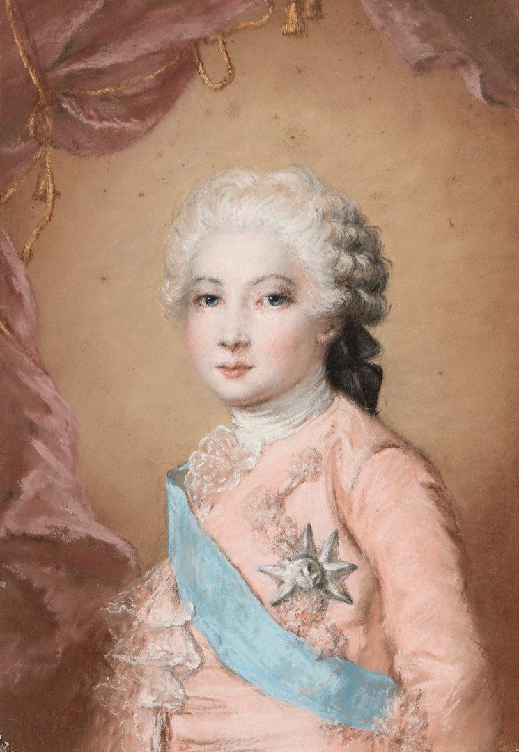 French School, 18th Century | Portrait of Louis XV as a child. | MutualArt