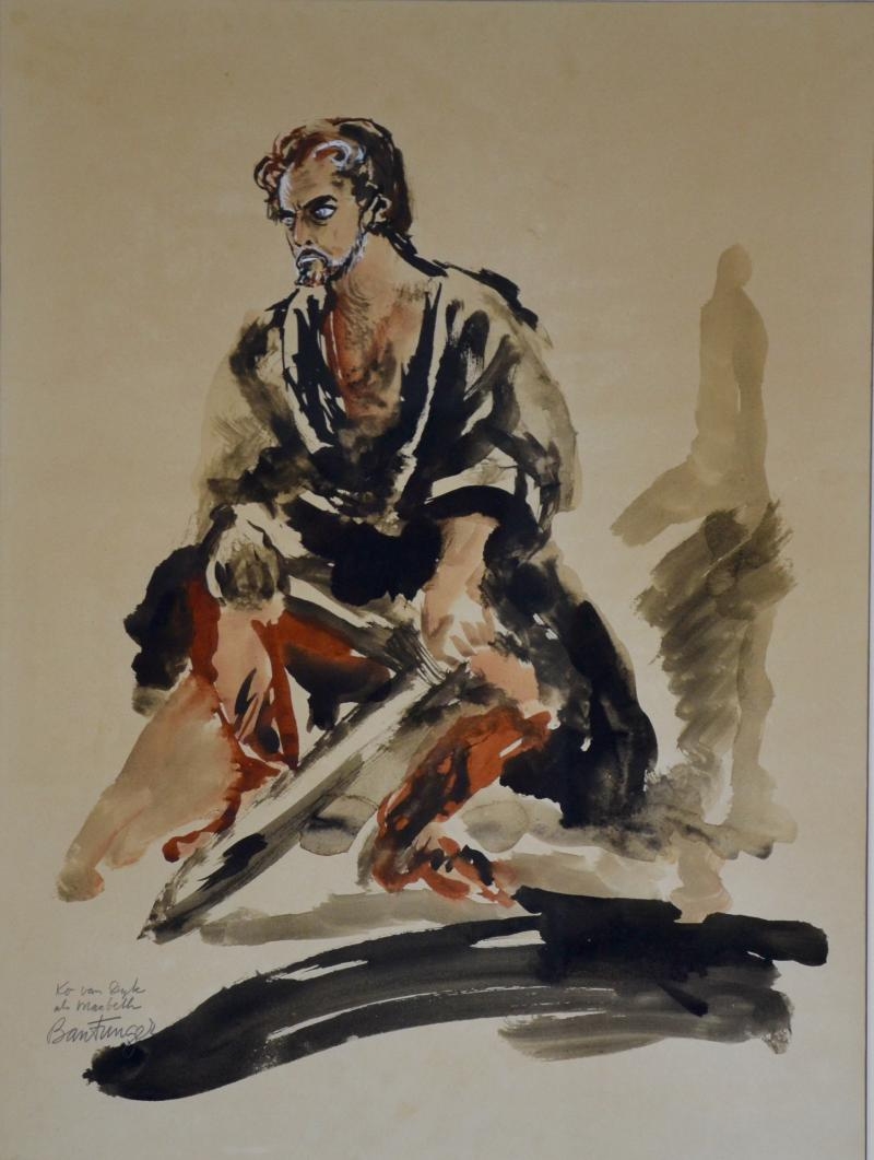 Cees Bantzinger | Ko van Dijk als Macbeth | MutualArt
