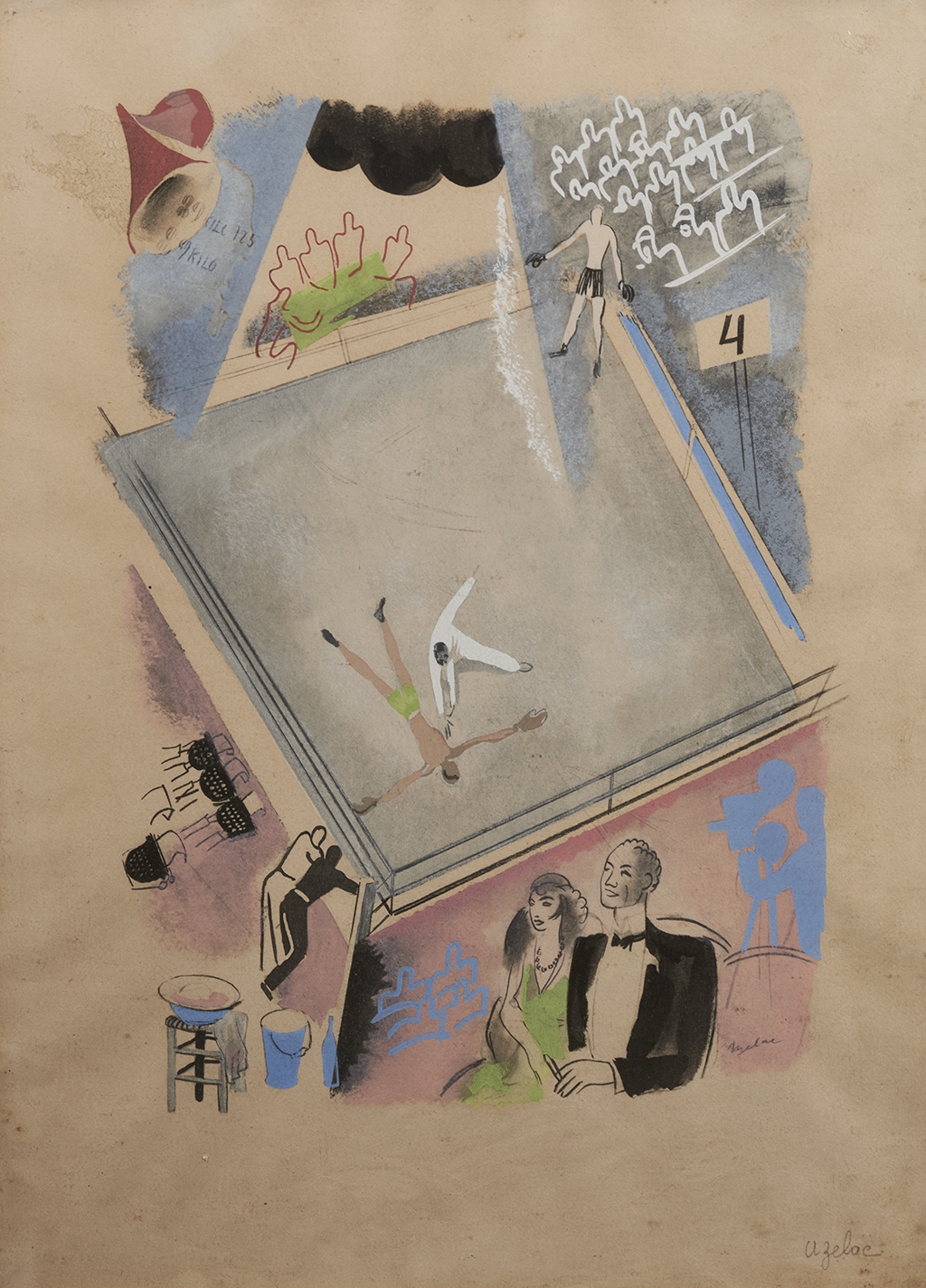 Milivoj Uzelac | Sporting Scenes | MutualArt