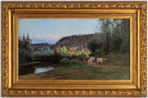 Johan Kindborg | Path to the Water (1889) | MutualArt