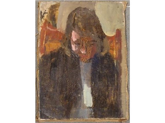 Robert Sinclair Thomson | GIRL IN A CHAIR | MutualArt