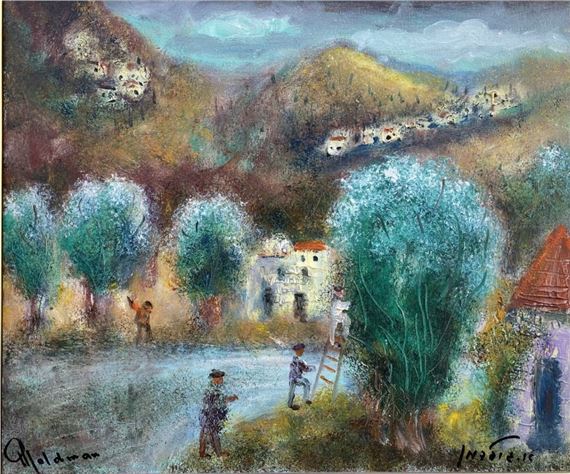 Albert Goldman | Olive trees | MutualArt