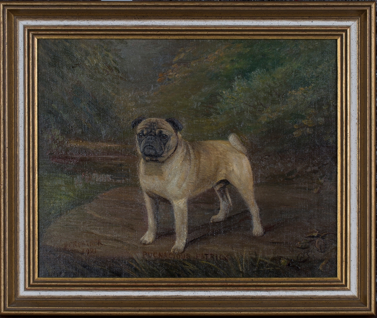 Henry Crowther | Pugnacious Patrick' (Standing Pug Dog) (1921) | MutualArt