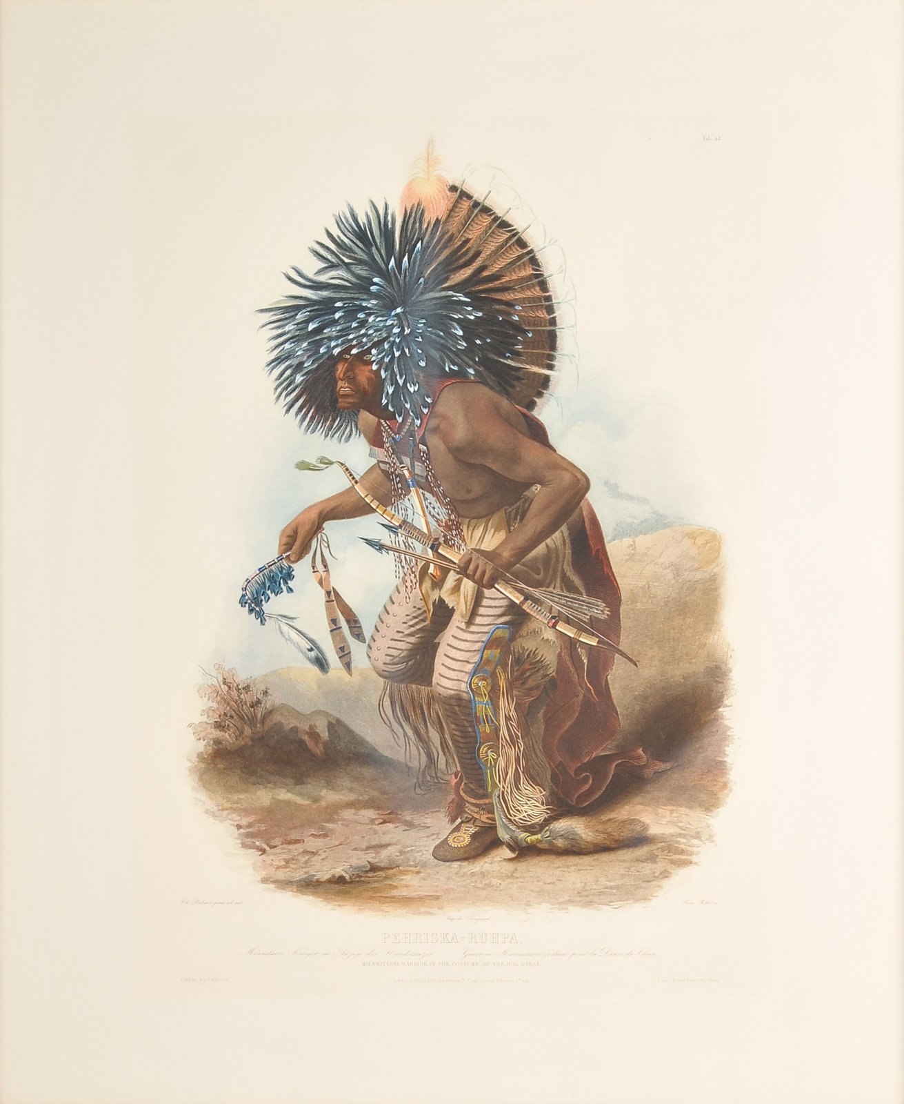 Karl Bodmer | A Group of seven reproduction Karl Bodmer prints | MutualArt