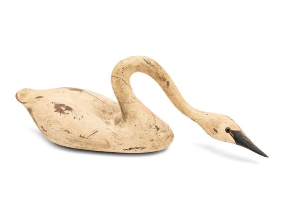 William Jauquet | A Carved Folk Art Swan | MutualArt