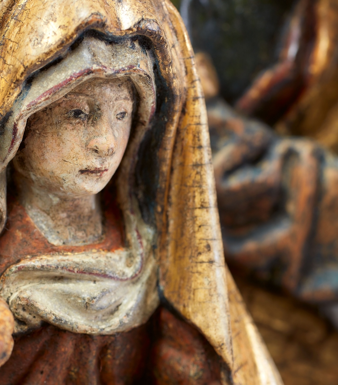 Jan Borreman | A carved wood relief with the adoration of the Magi ...