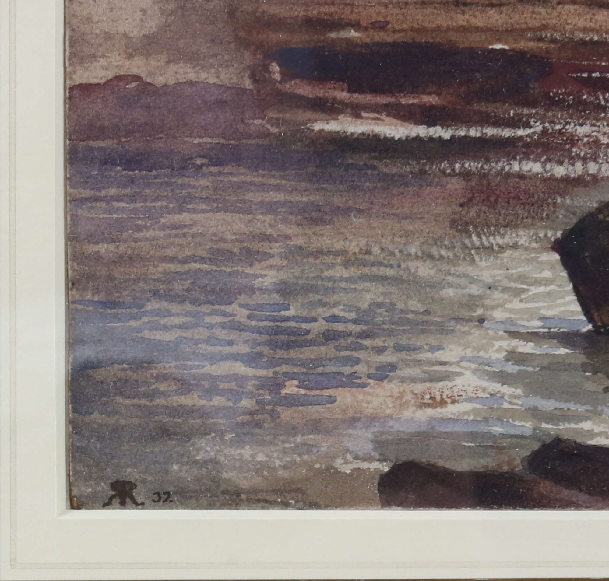 Richard Redgrave | waterfall and figures amongst trees | MutualArt