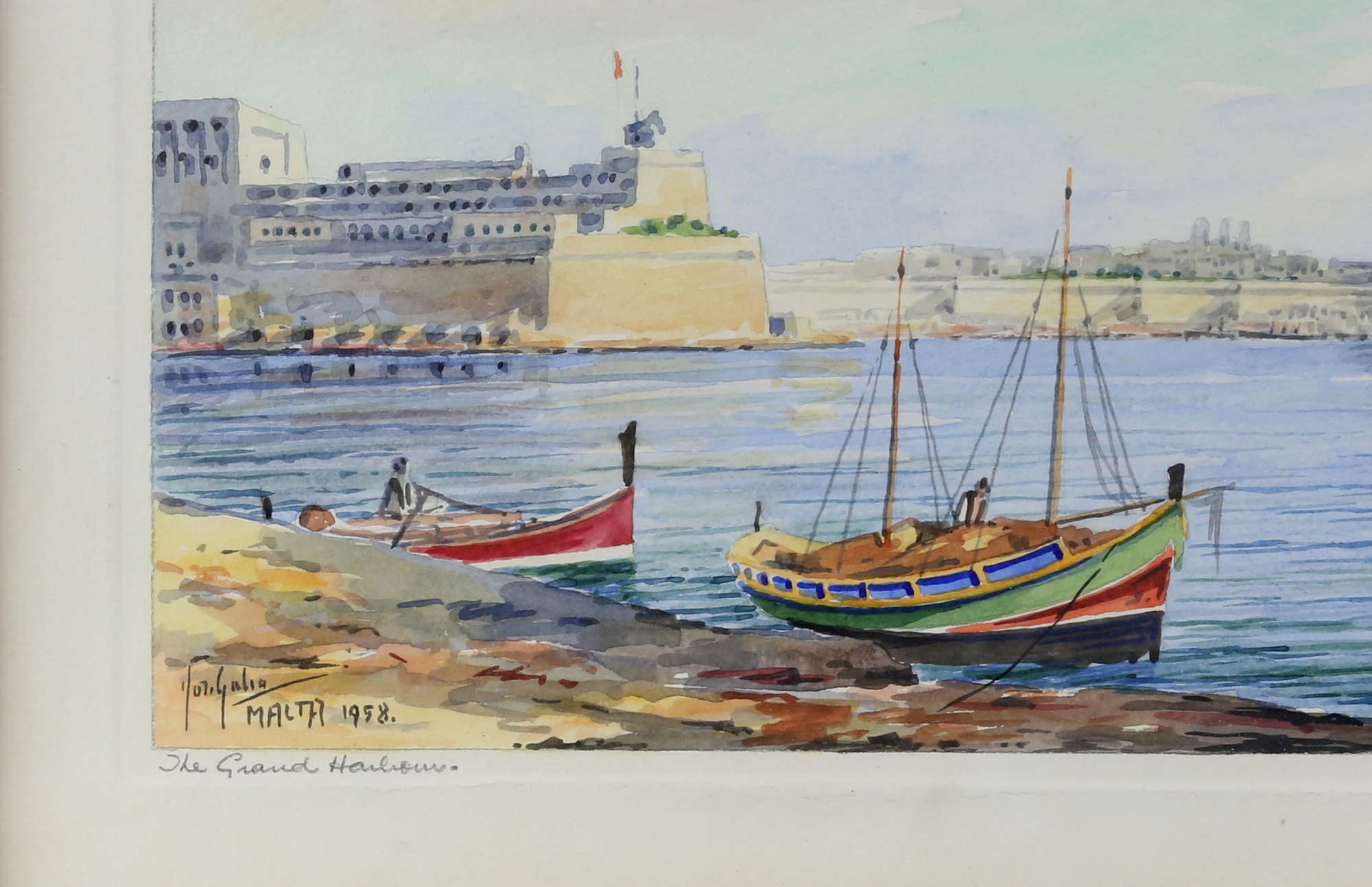 Joseph Galea | The Grand Harbour | MutualArt