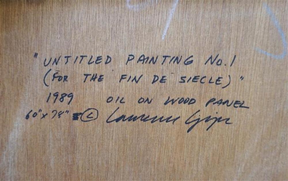 Lawrence Gipe | Untitled Painting #1 (For the Fin Siecle) | MutualArt