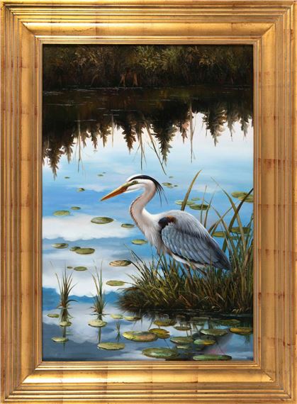 M.P. Elliott | Great Blue Heron | MutualArt