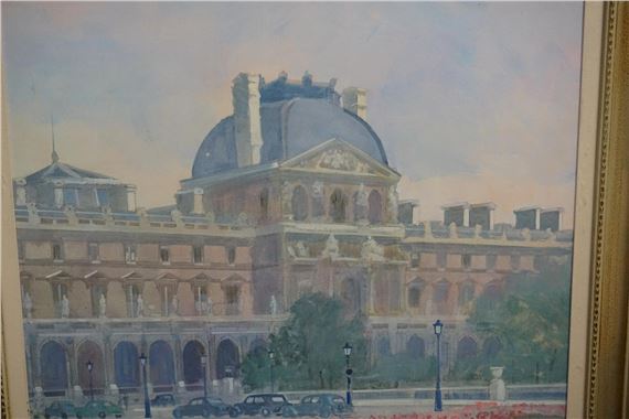 William Benecke | The Louvre | MutualArt